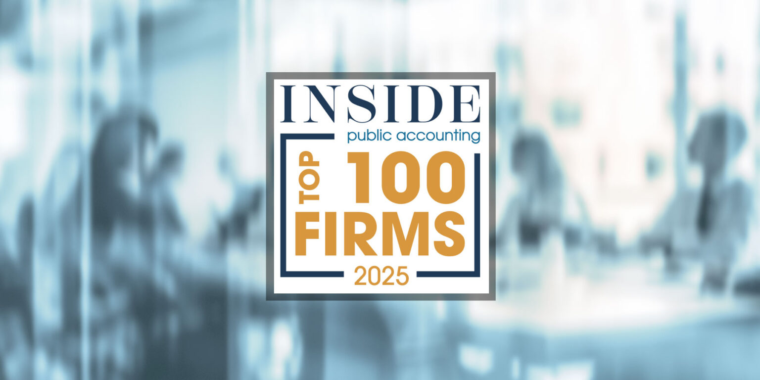 For the 10th Year, PYA Named an INSIDE Public Accounting Top 100 Firm - PYA